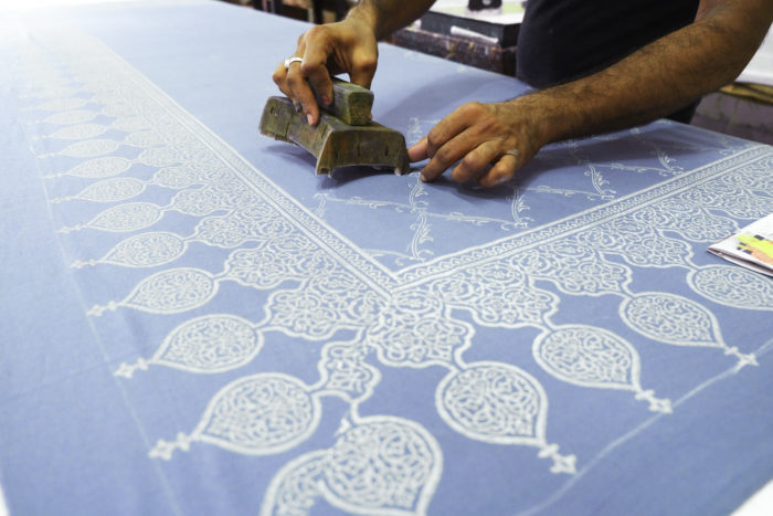 Discharge Printing: All About This Block Printing Process- Saffron Marigold