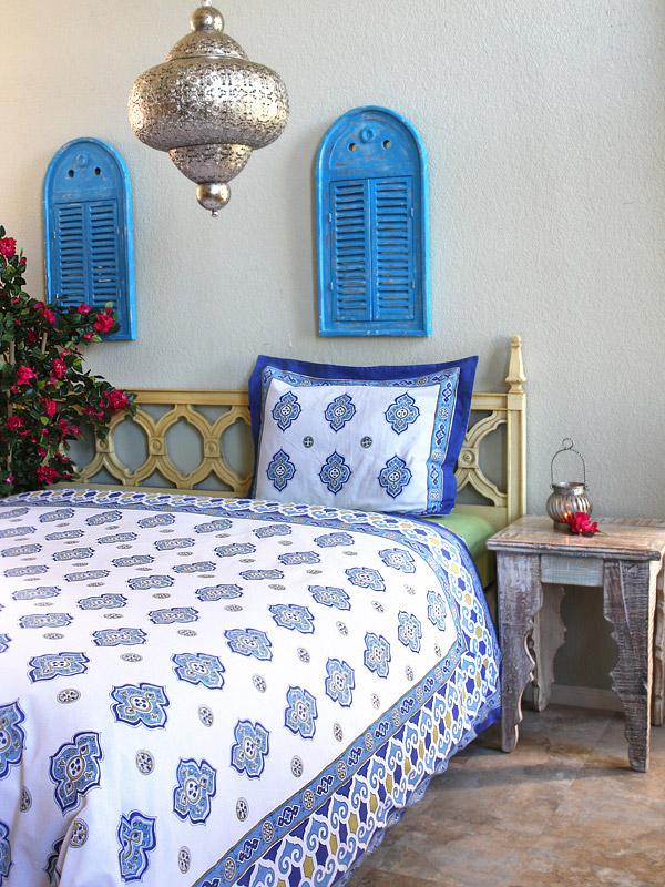 8 Blue & White Duvet Covers That Feel as Good as They Look
