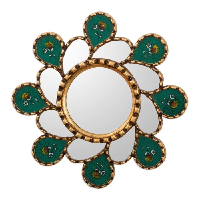 13 Wall Art Mirrors and Sheer Curtain Panel Pairings - Saffron Marigold
