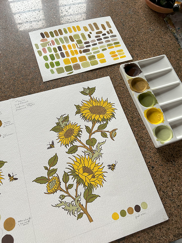 We invite you into the radiant world of Sunflower Serenade, our new ...