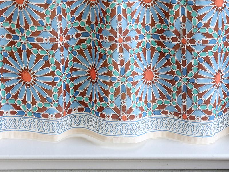 Moorish Tile Curtains Pattern