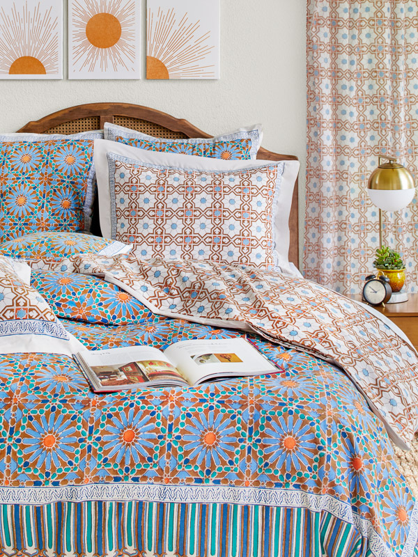 Moroccan Print Bedding Moroccan Style Bedding Tropical Sunrise