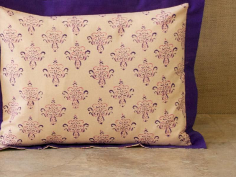 Sultans Palace (c) ~ Purple Blue Moroccan Medallion Boudoir Sham ...