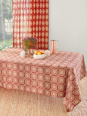 Orange Tablecloths Rectangular - Rectangular - Saffron Marigold